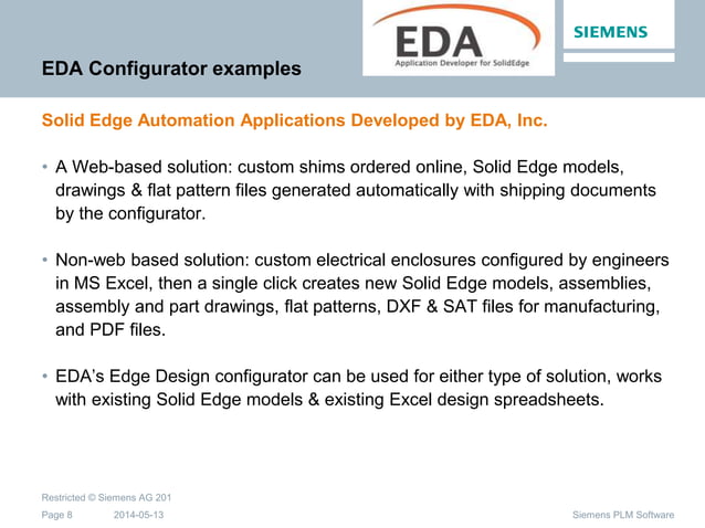 Configurators for Solid Edge Automation | PPTX | Desktop Publishing ...