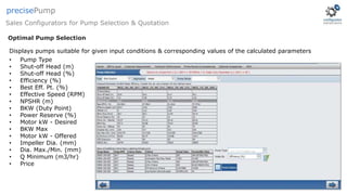 Pump sizing, selection & quotation software | PPSX