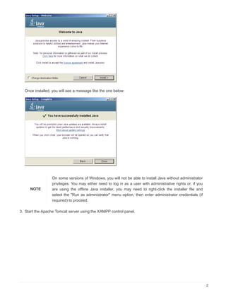 Configure use-tomcat | PDF