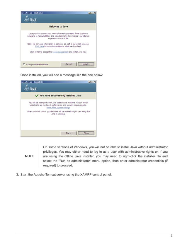Configure use-tomcat | PDF