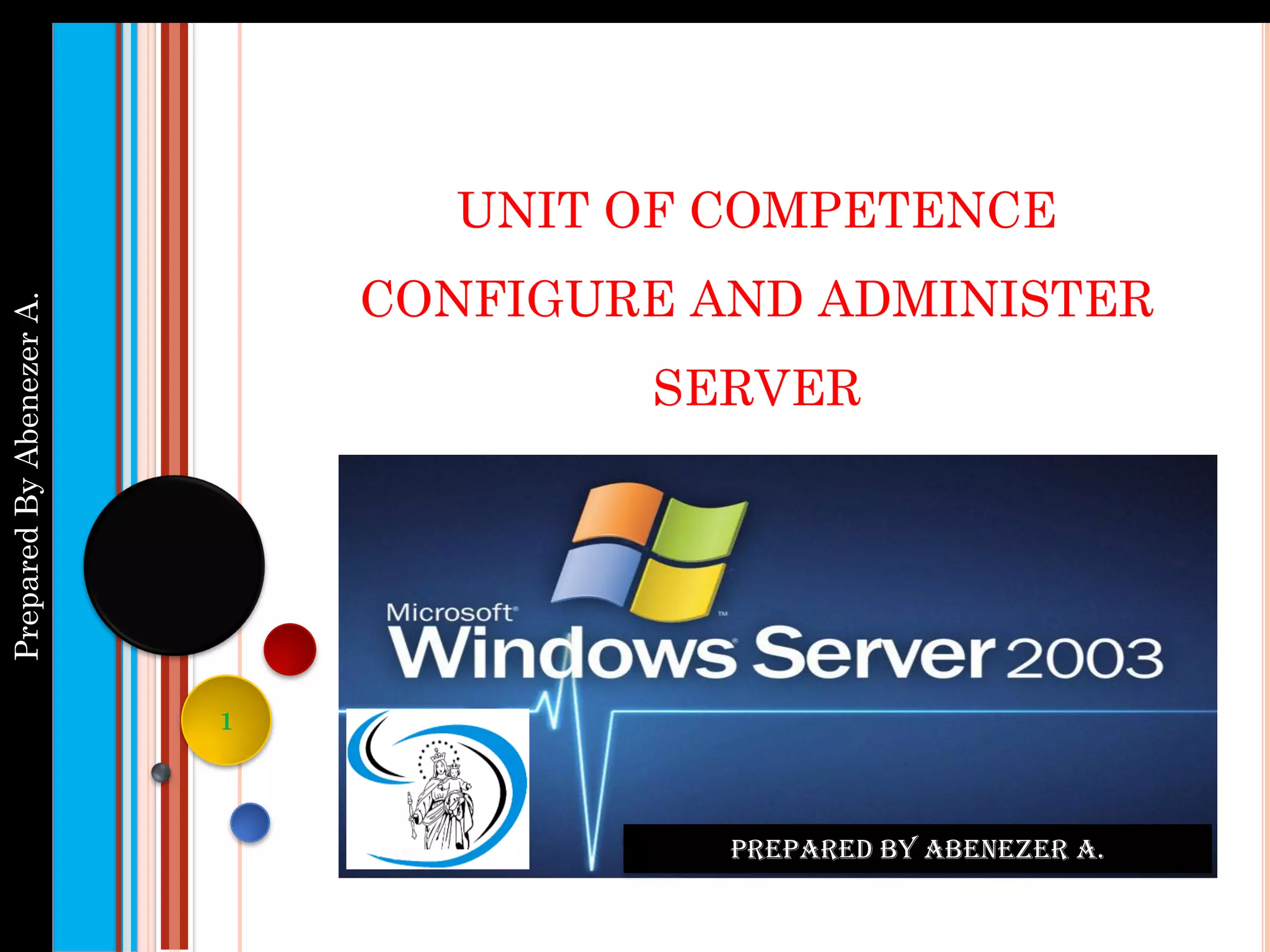 Configure and administer server | PDF | Operating Systems | Computer Software and Applications