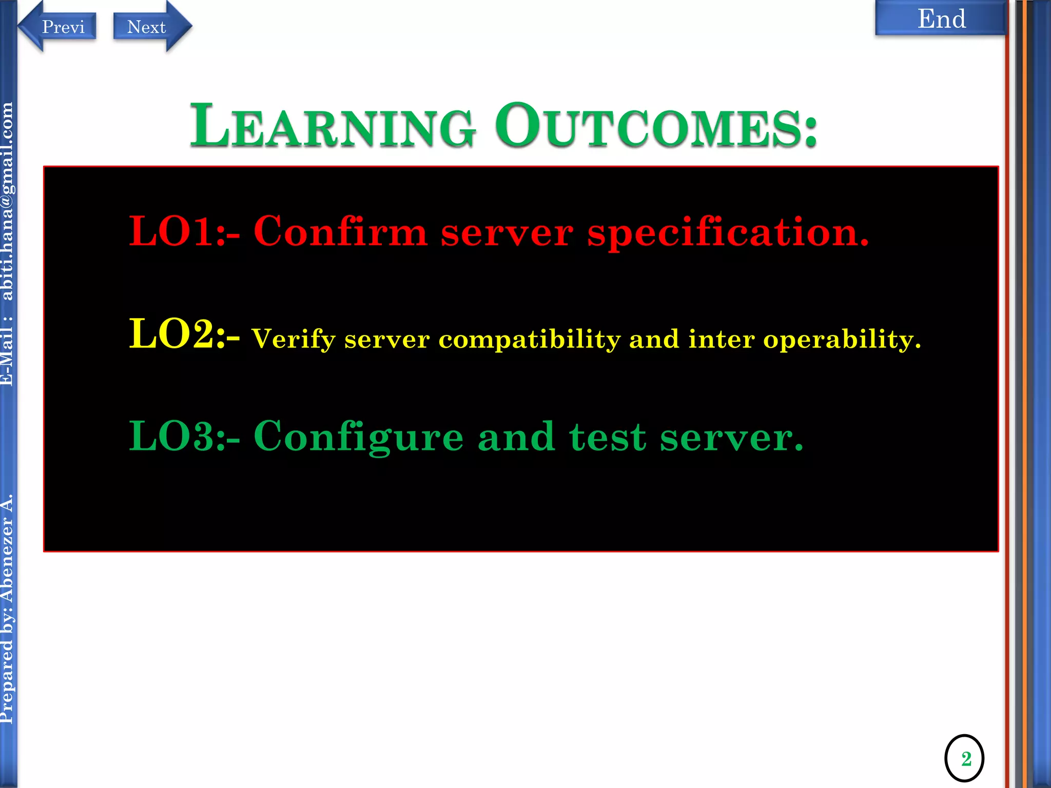 Configure and administer server | PDF | Operating Systems | Computer Software and Applications