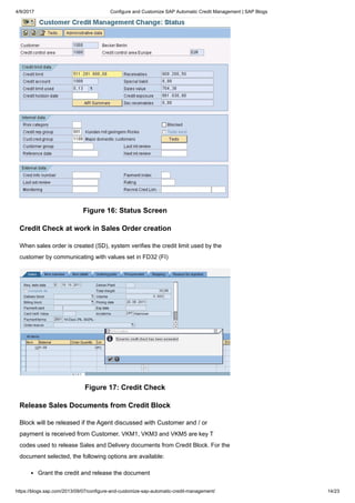 Configure and customize automatic credit management | PDF