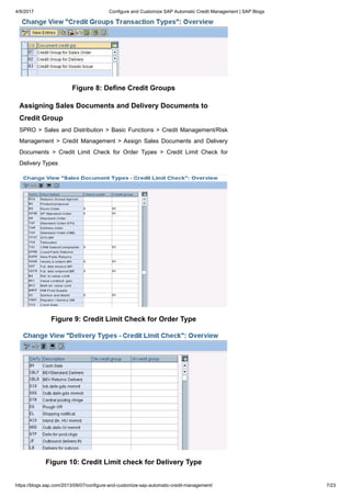Configure and customize automatic credit management | PDF