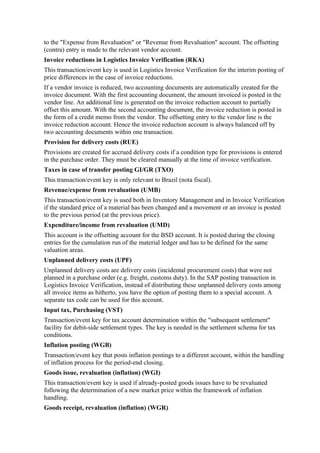 Configure automatic postings | DOC