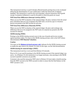 Configure automatic postings | DOC