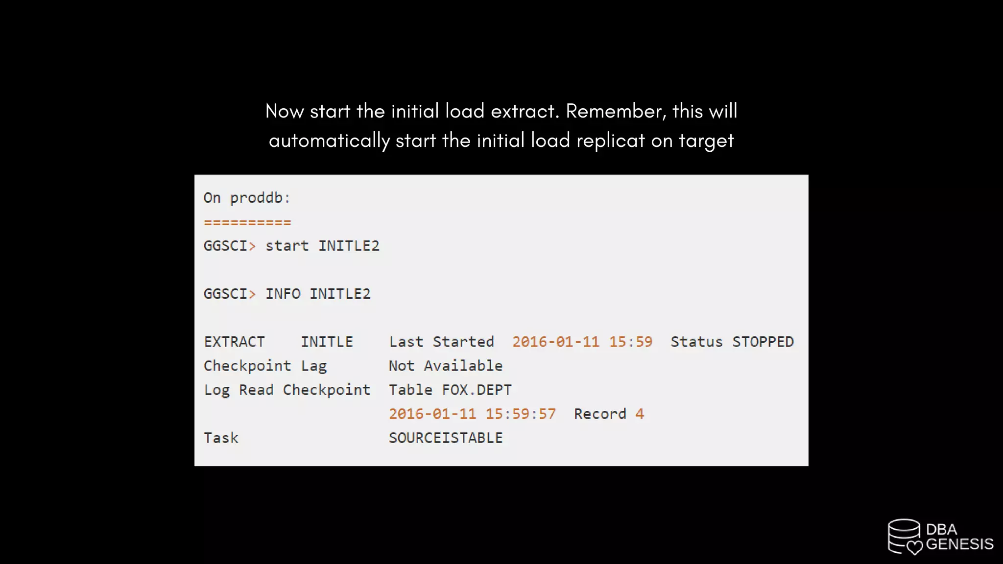 Configure Golden Gate Initial Load and Change Sync | PPT