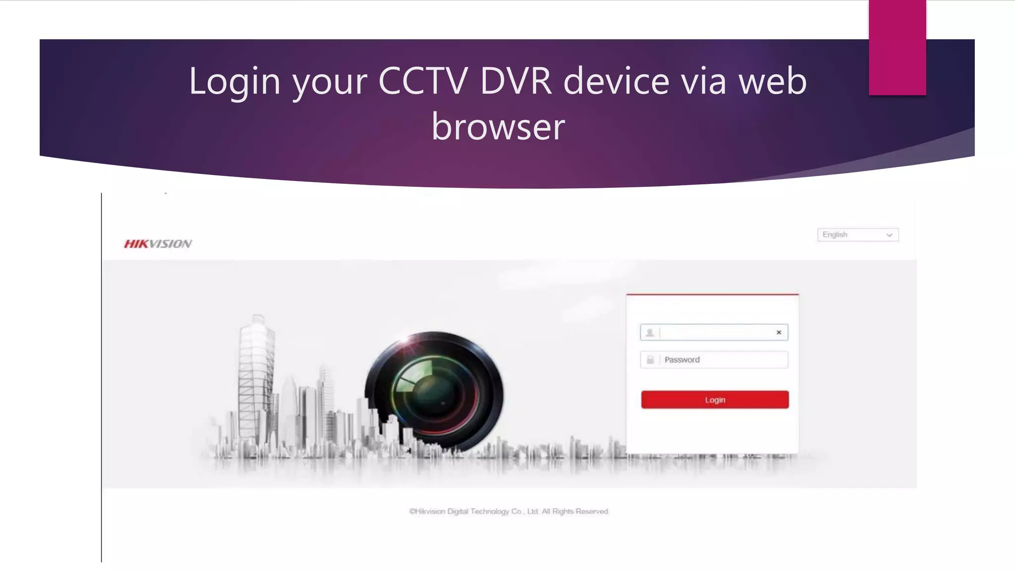 How to configure hikvision dvr cloud storage through web browser | PPTX