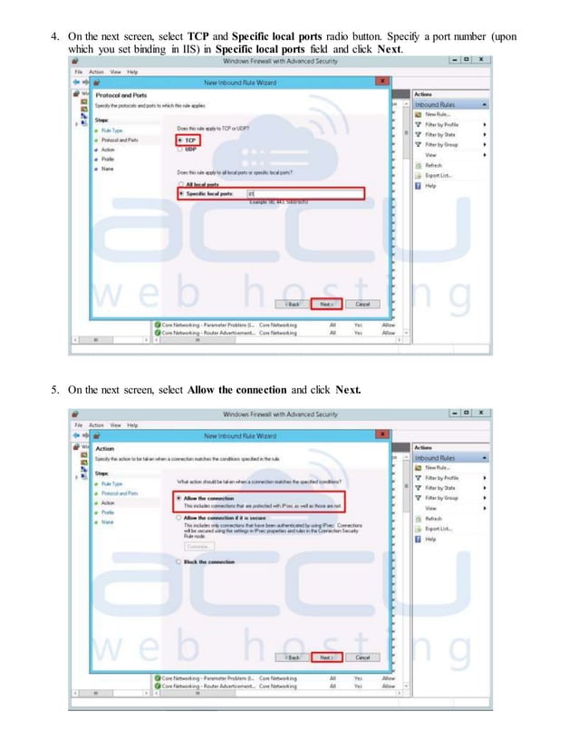 Configure Iis To Access Your Website Using An Ip Address Docx