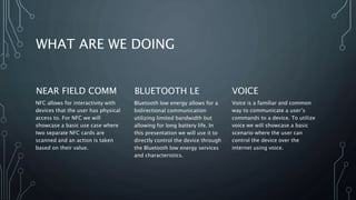 Configure, Manage, and Control IoT with Mobile | PPT