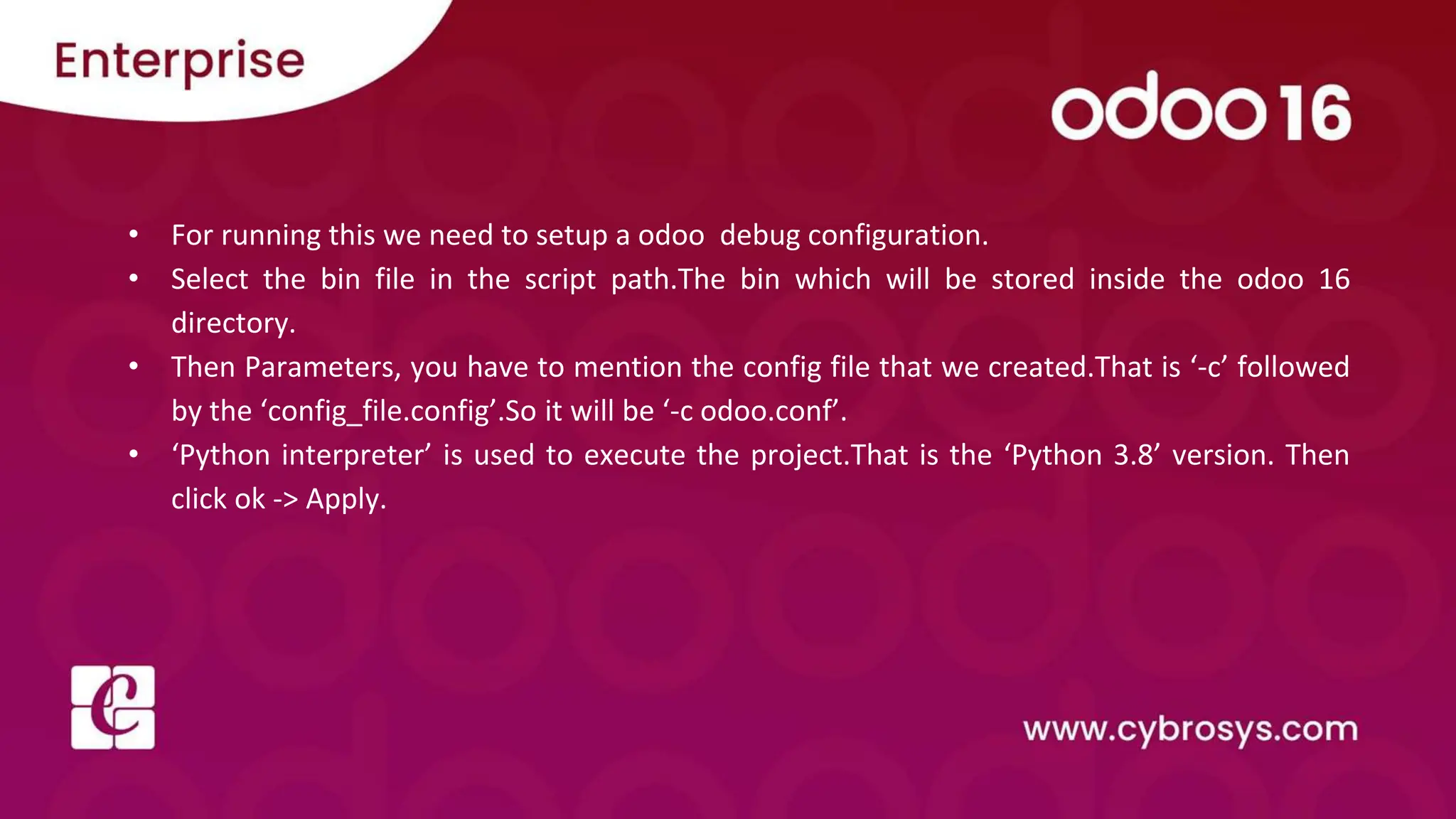 Configure Project in Odoo 16 | PPTX