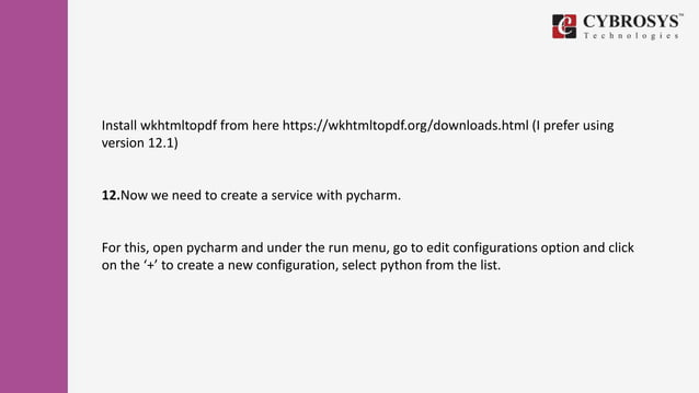 How to configure PyCharm for Odoo development in Windows? | PPT