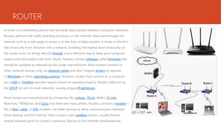 Configure router for wap (wireless access point | PPTX