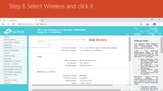 Configure router for wap (wireless access point | PPTX