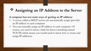 Configure Server Function week3 in G12 Computer Systems Servicing | PPTX