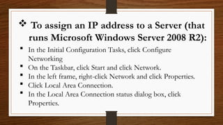 Configure Server Function week3 in G12 Computer Systems Servicing | PPTX