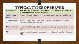 Configure Server Function week3 in G12 Computer Systems Servicing | PPTX
