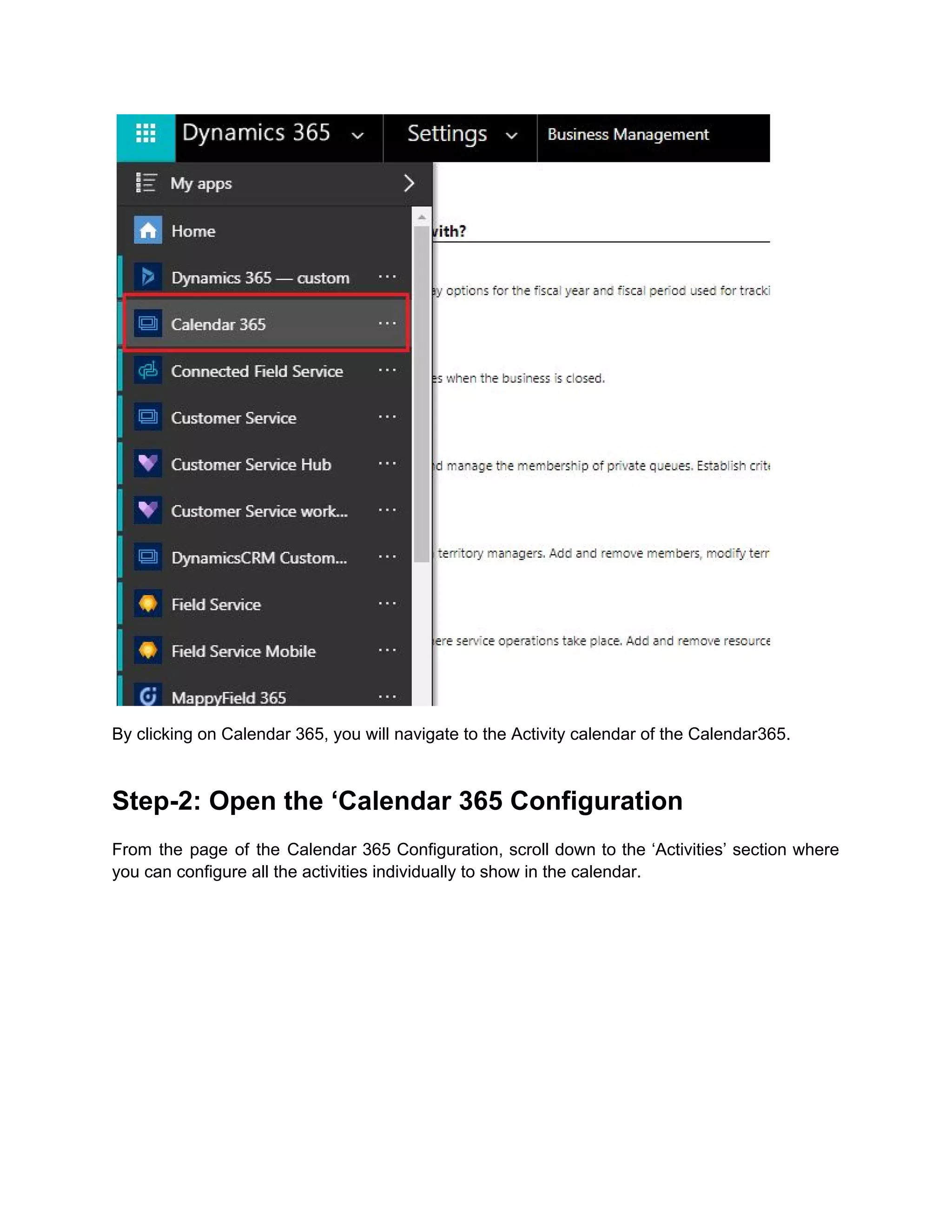 Configure Tooltip Popup And Title Attributes To Display In Calendar 365