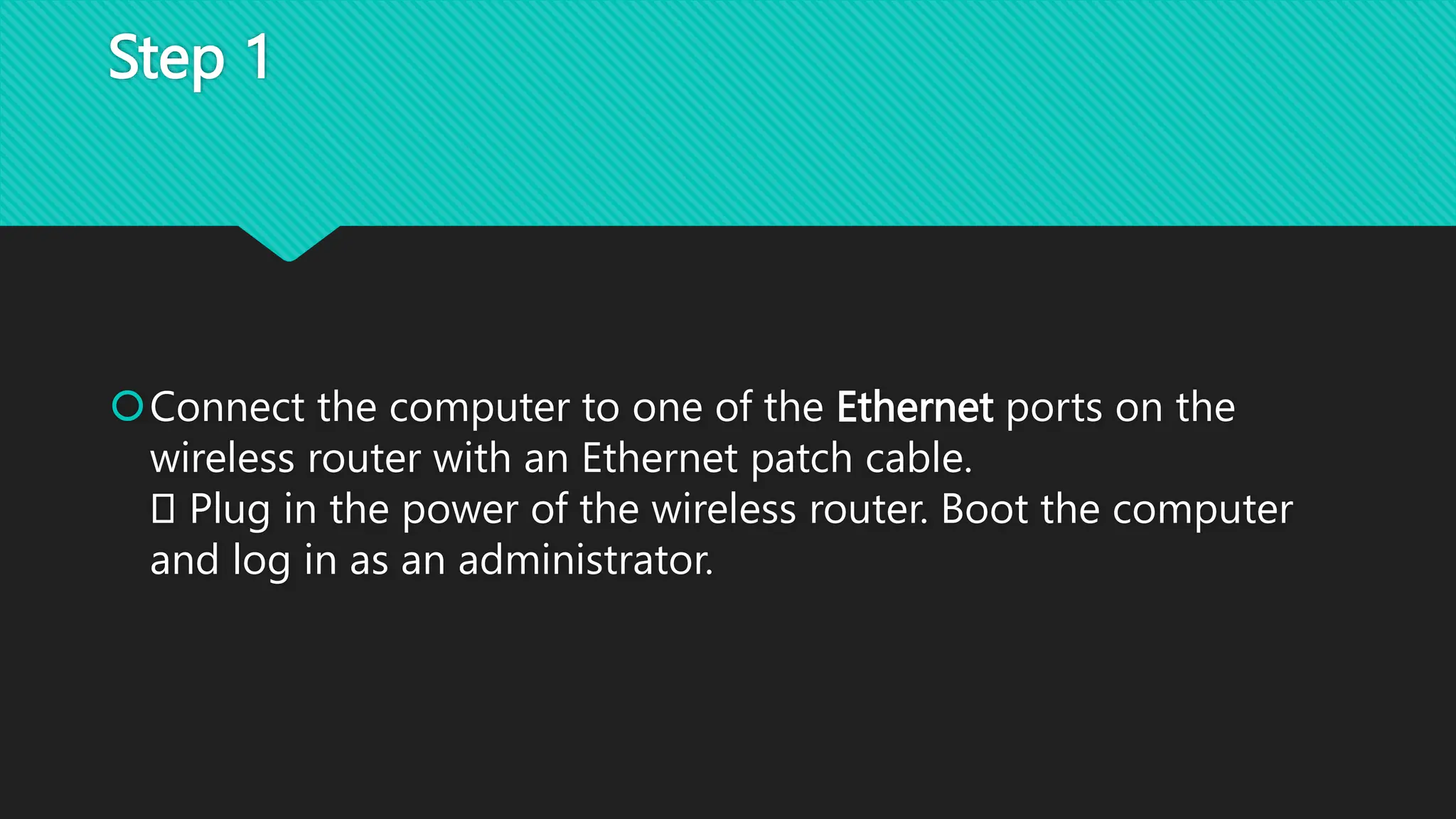 Lesson on how to Configure Wireless Router.pptx