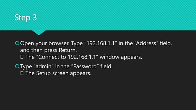 Lesson on how to Configure Wireless Router.pptx