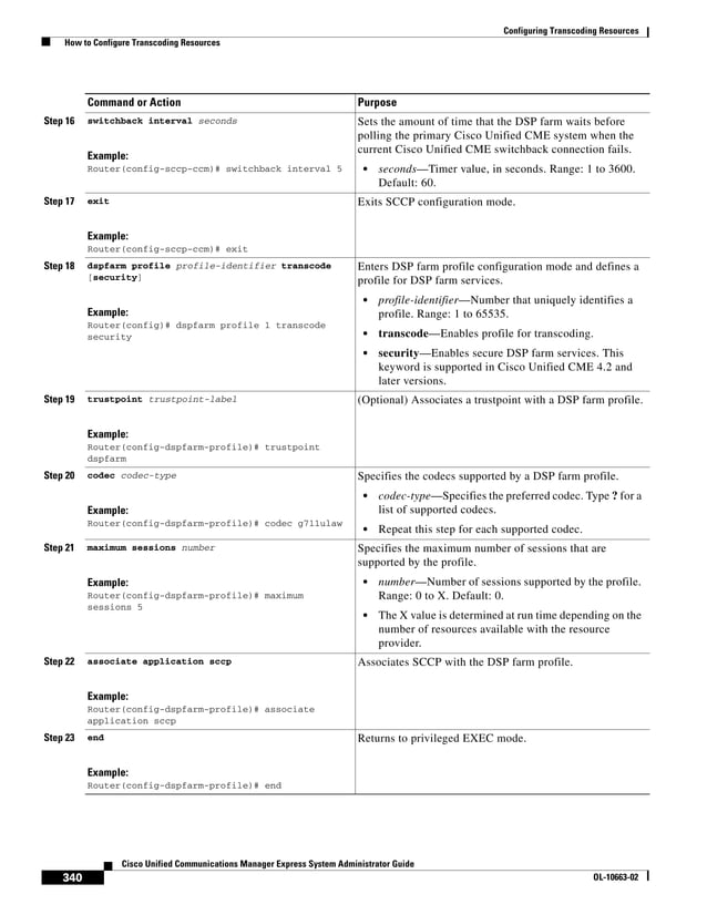 Configuring Transcoding Resources | PDF | Web Conferencing | Computer Software and Applications