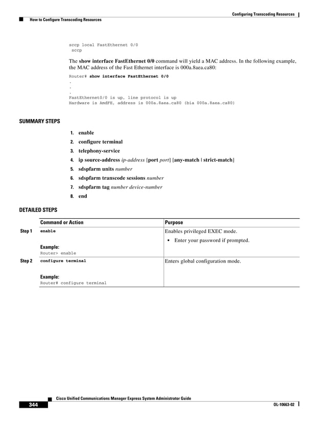 Configuring Transcoding Resources | PDF | Web Conferencing | Computer Software and Applications