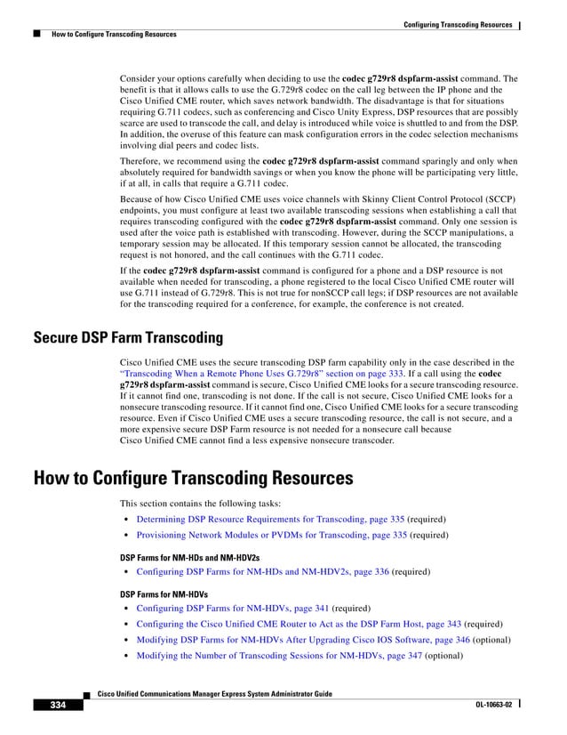 Configuring Transcoding Resources | PDF | Web Conferencing | Computer Software and Applications