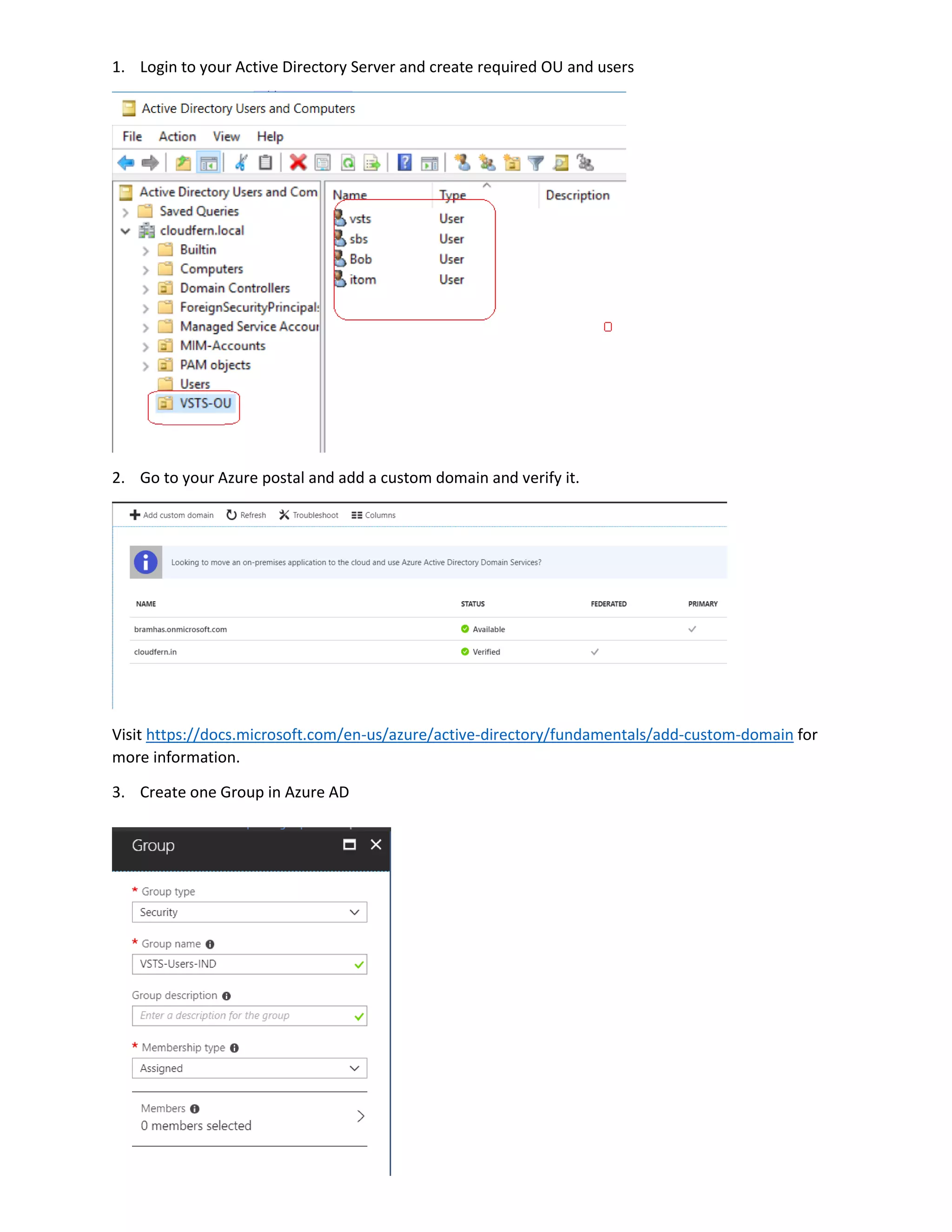 Integrating Visual Studio Team Services with Active Directory Federation Services & MFA Server | PDF
