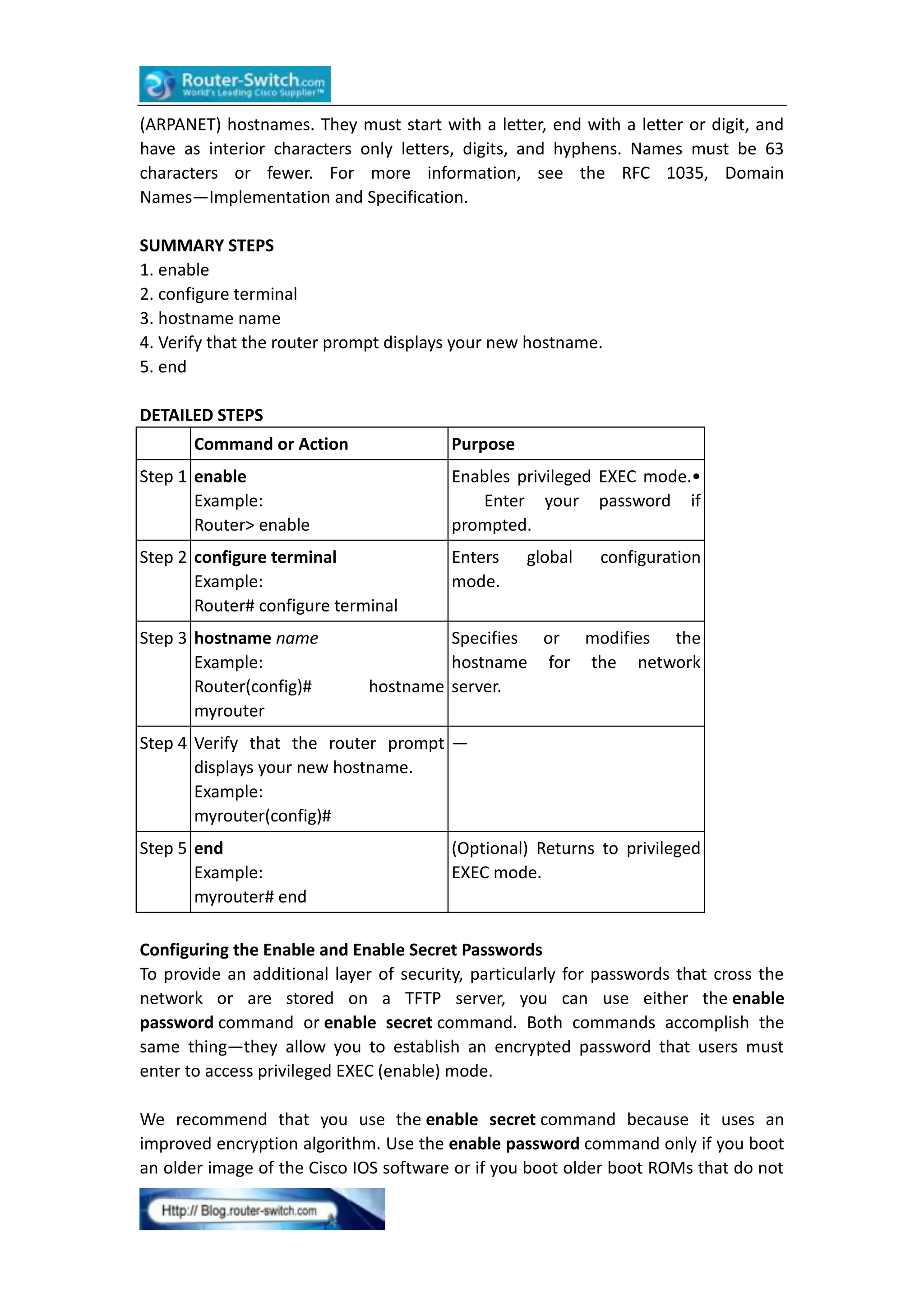 Configuring a cisco 2901 router | DOCX
