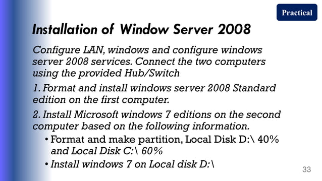 Configuring And Administrate Server Pdf Operating Systems