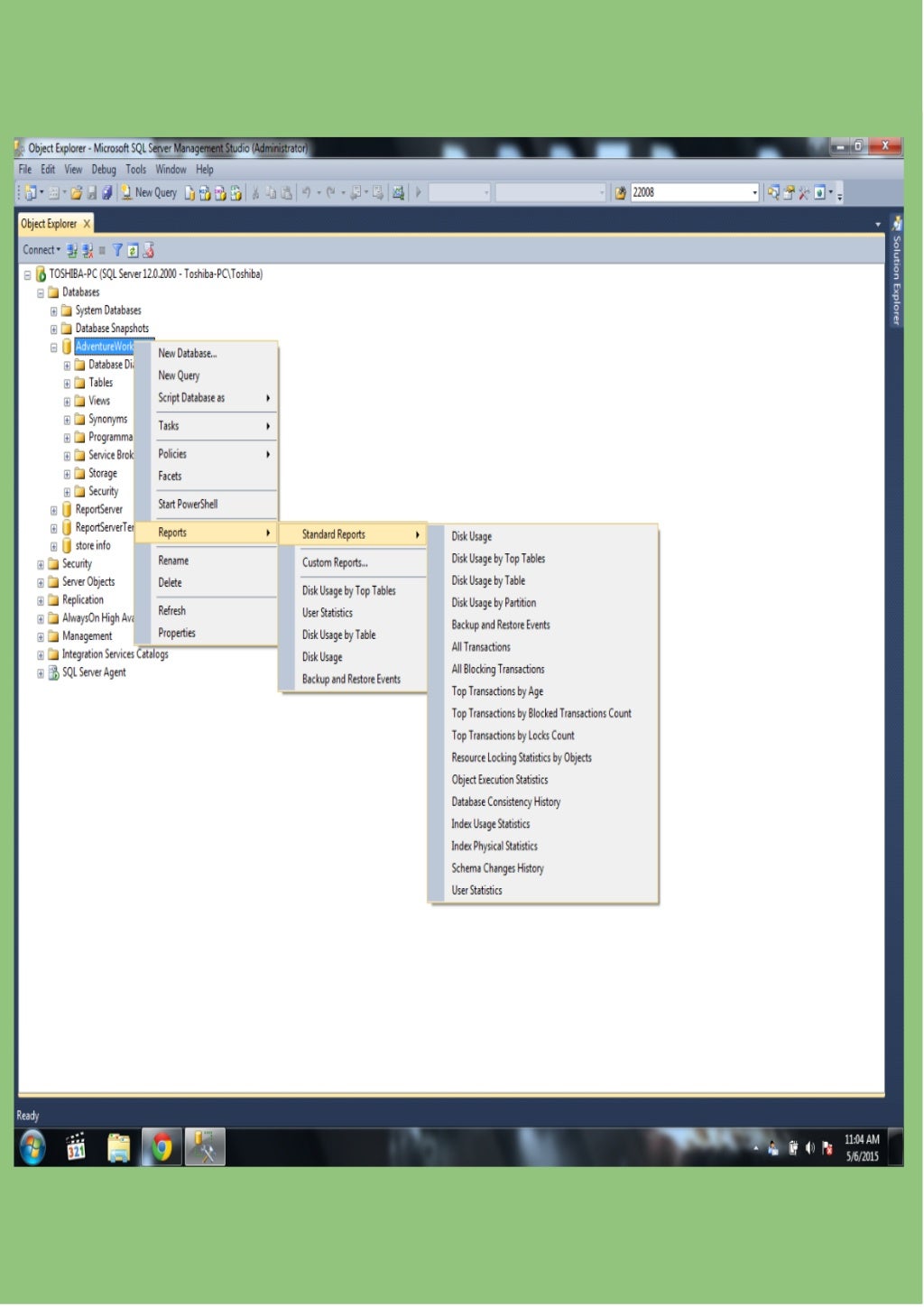Configuring And Managing Databases