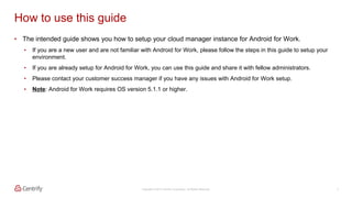 Configuring android for_work | PPTX | Cloud Computing | Internet