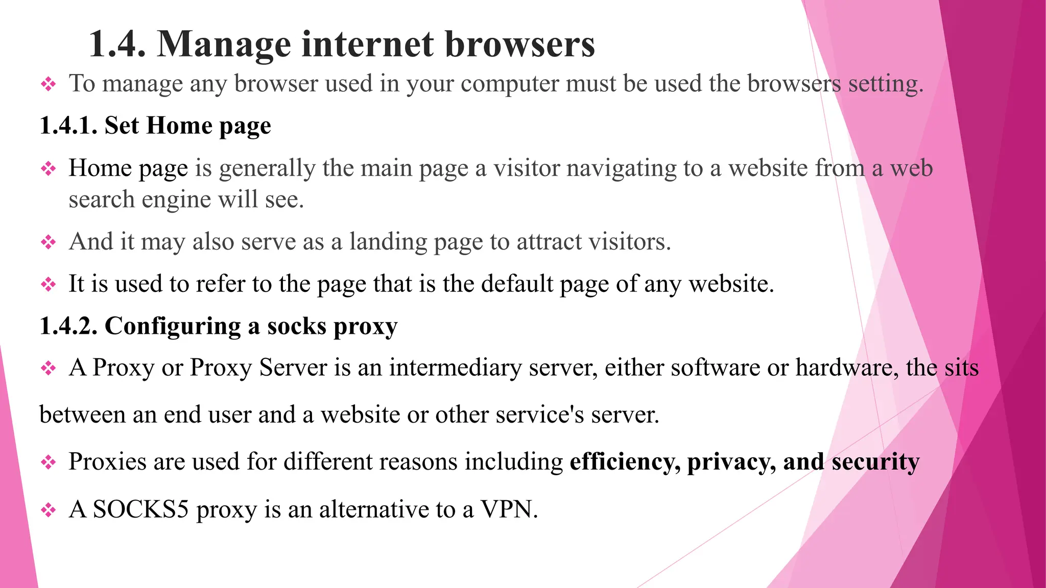 configuring and using internet.pptx