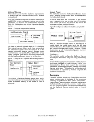 Configuring CapSense Express in Production | PDF