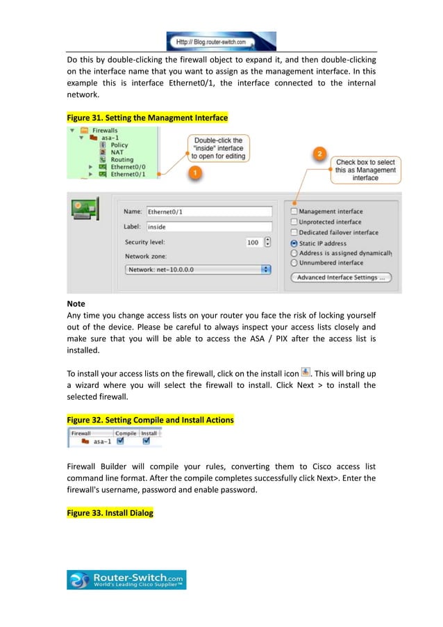 Configuring cisco asa and pix firewalls part4 | PDF