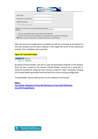 Configuring cisco asa and pix firewalls part4 | DOCX