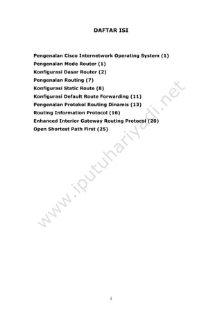 Configuring Cisco Routing Protocols | PDF