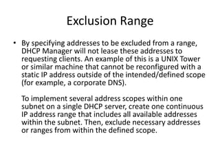 Configuring Dhcp Server, Scopes & Superscopes | PPTX | Computer Networking | Computing