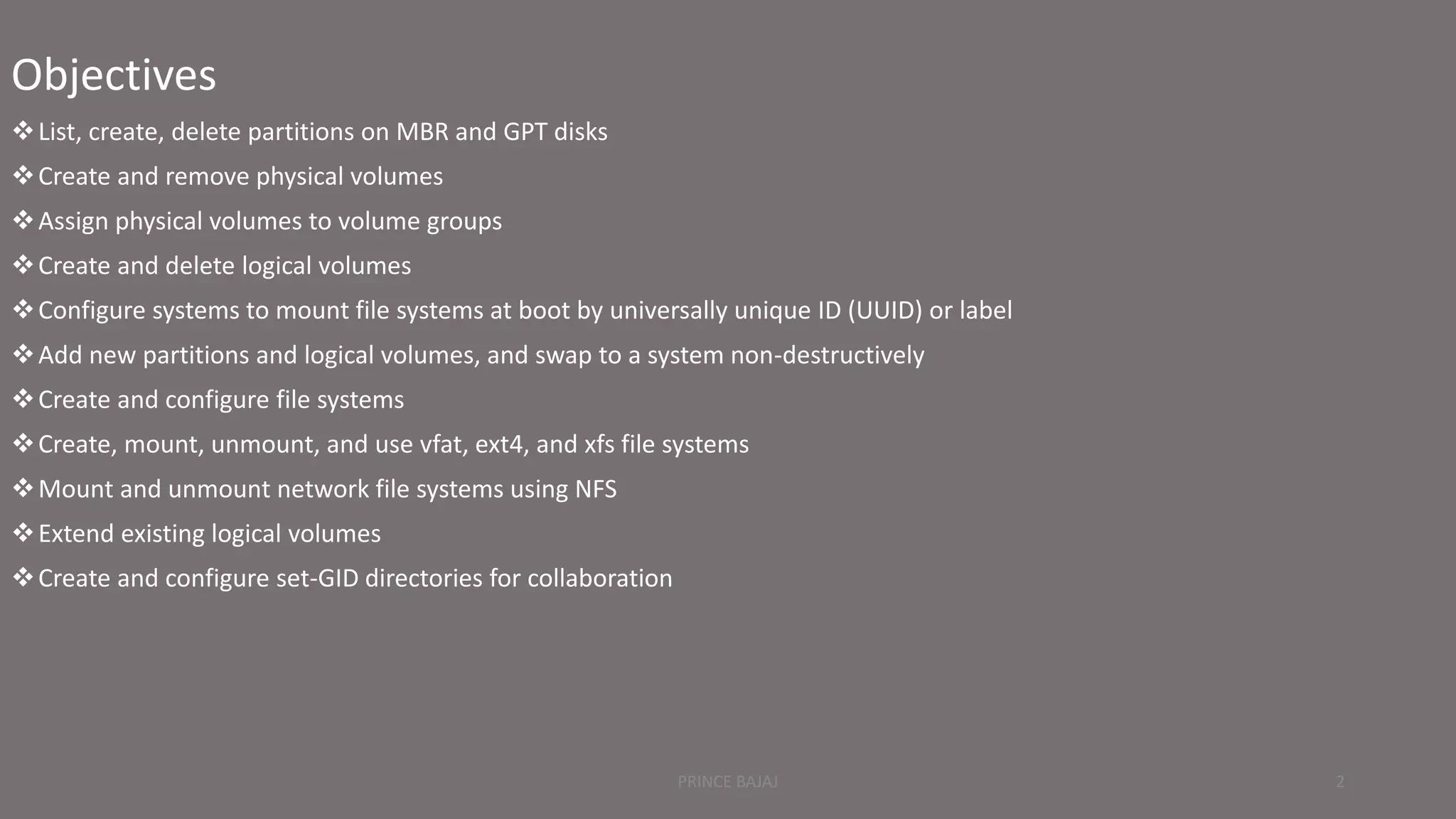 Configuring+Disks+and+Filsystems-pdf.pdf | Operating Systems | Computer Software and Applications