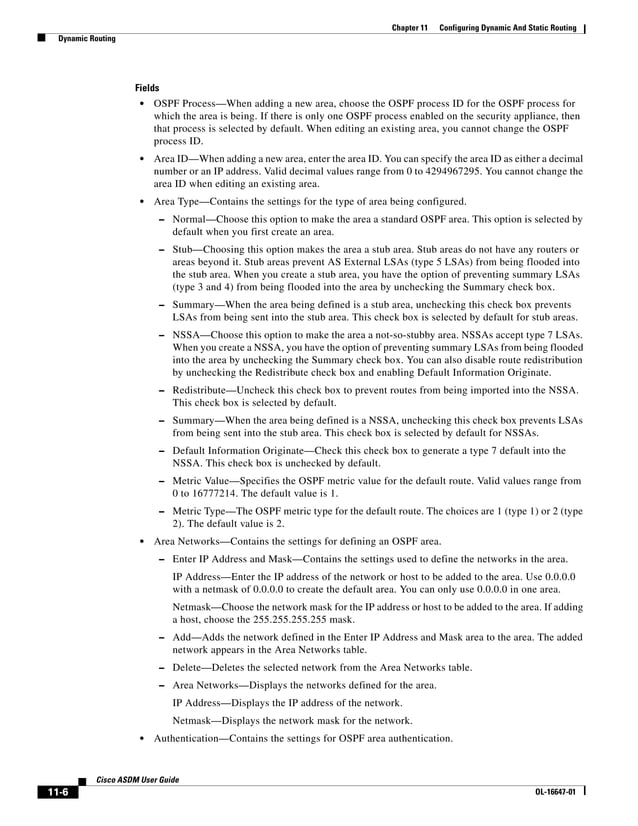 Configuring dynamic and static routing | PDF