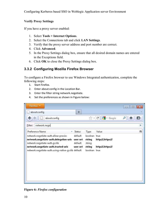 Configuring Kerberos Based Sso In Weblogic Pdf Operating Systems Computer Software And
