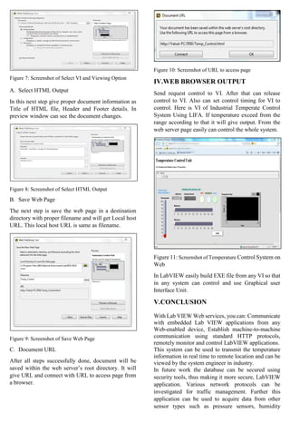 Configuring LIFA for remote communication using web architecture | PDF