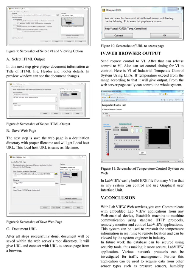 Configuring LIFA for remote communication using web architecture | PDF