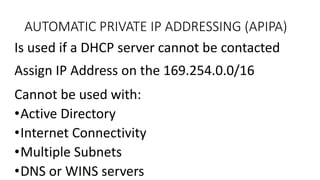 CONFIGURING NETWORK CONNECTIVITY.pptx