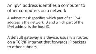CONFIGURING NETWORK CONNECTIVITY.pptx
