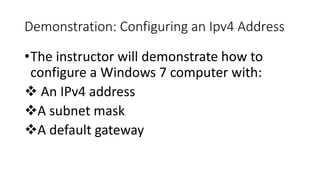 CONFIGURING NETWORK CONNECTIVITY.pptx