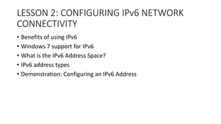 CONFIGURING NETWORK CONNECTIVITY.pptx