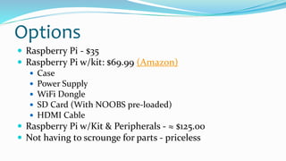 Configuring Raspberry Pi as a Dev Environment | PPT