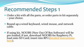 Configuring Raspberry Pi as a Dev Environment | PPT