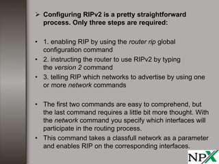Configuring RIPv2 | PPTX